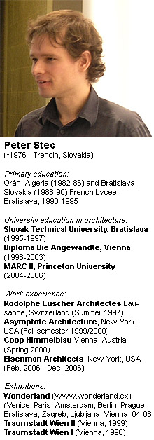 archiweb.cz - Peter Stec: „Cítim sa teraz ako Newyorker, a popri tom ...