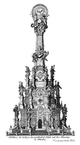 archiweb.cz - Univerzita změřila olomoucký barokní sloup