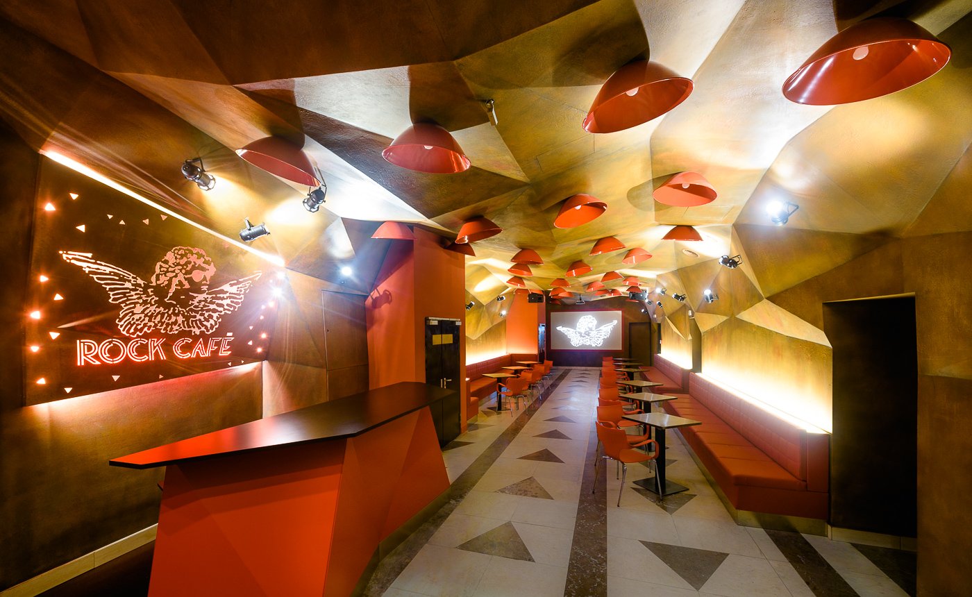 archiweb.cz - Renovace interiéru klubu Rock Café