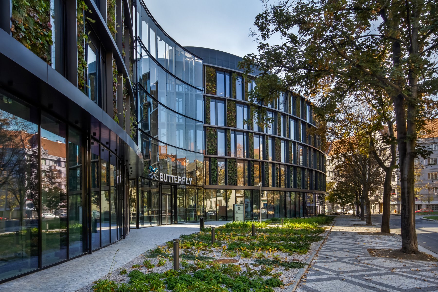 archiweb.cz - Největší vertikální zahradou ve střední Evropě je nová ...